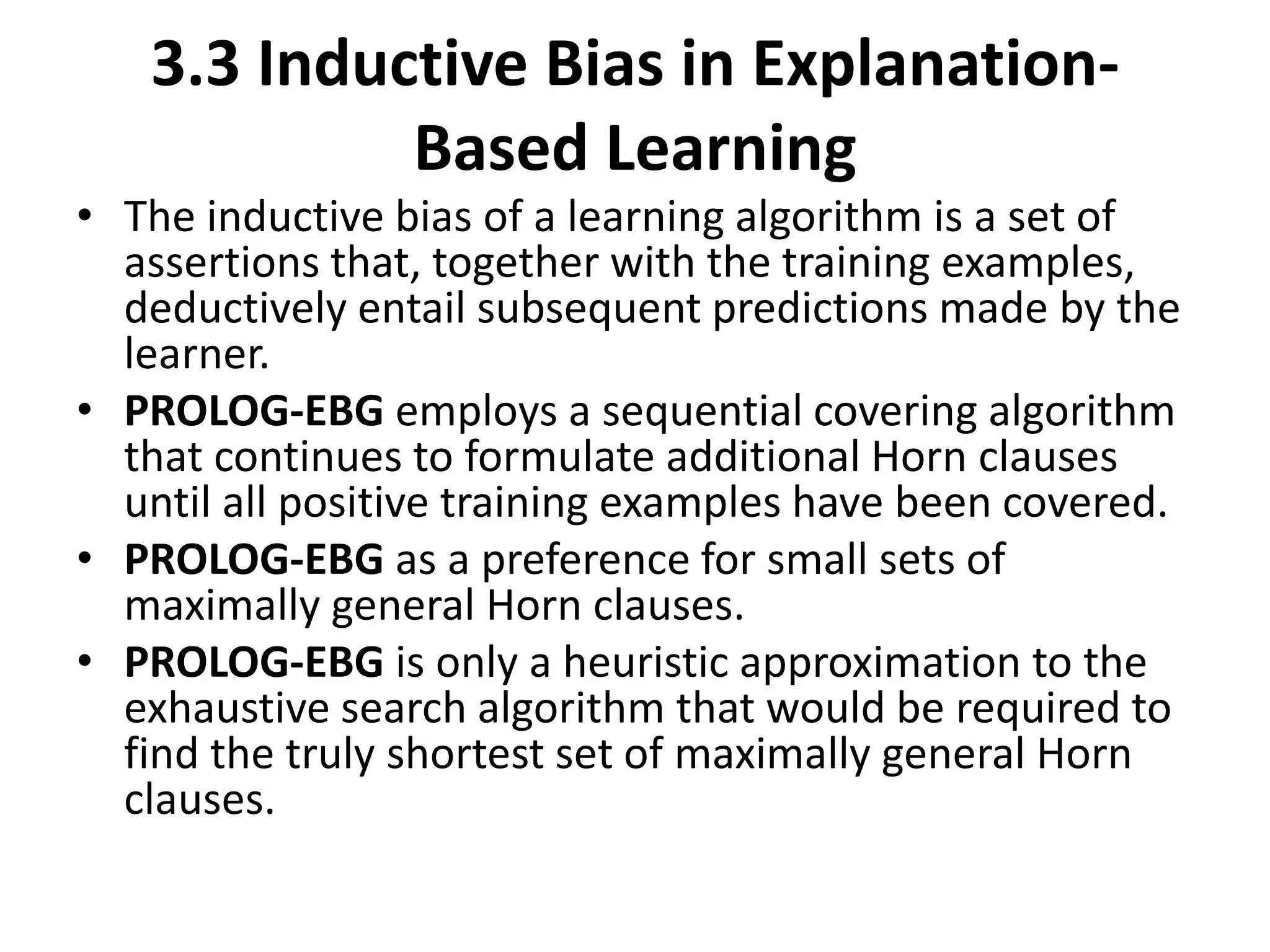 Analytical learning | PPTX | Programming Languages | Computing