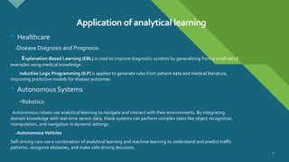 ANALYTICAL LEARNING IN MACHINE LEARNINGS | PPTX