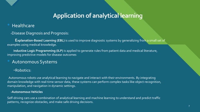 ANALYTICAL LEARNING IN MACHINE LEARNINGS | PPTX | Artificial ...