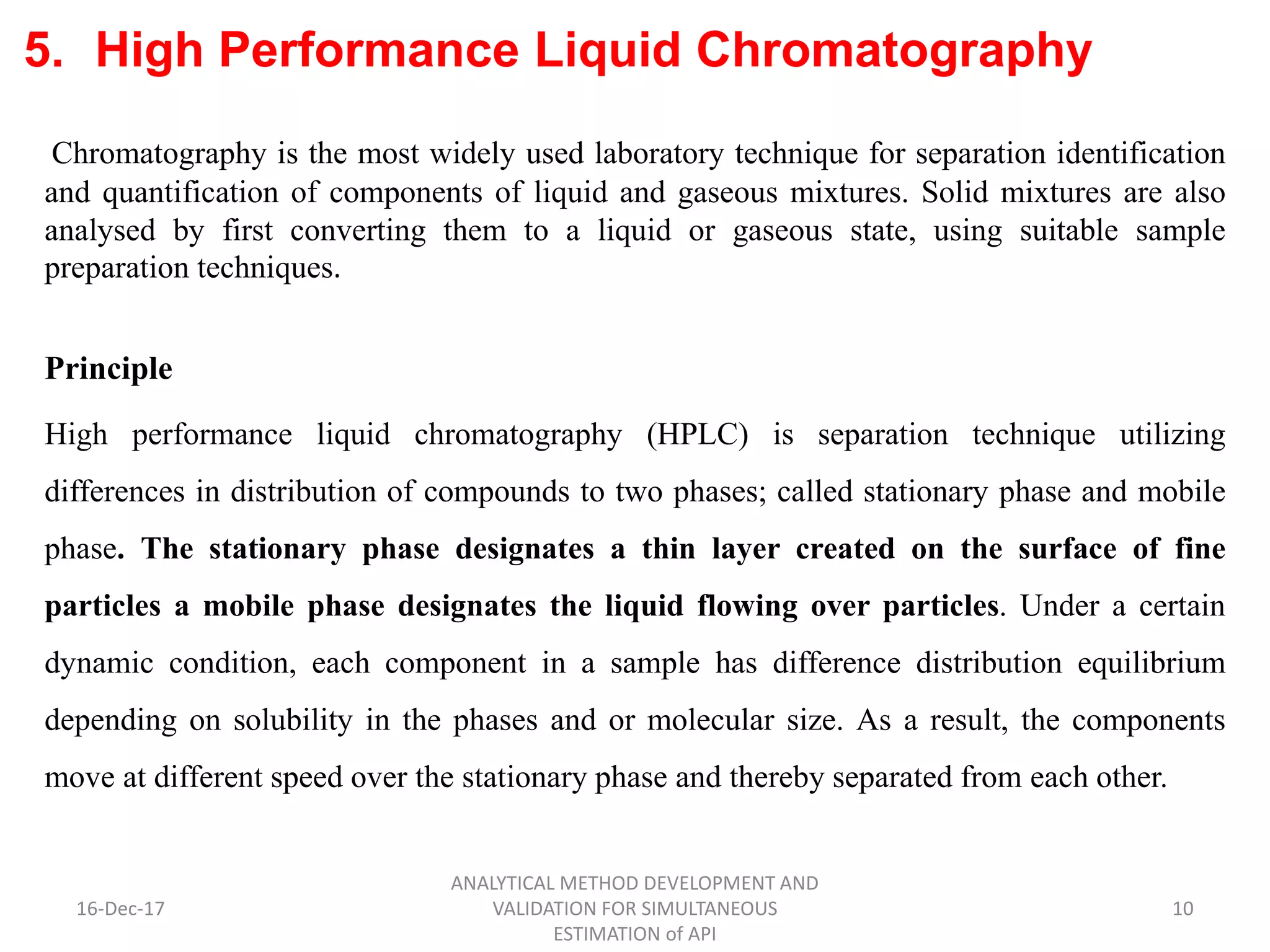 Analytical Method Development And Validation For Simultaneous