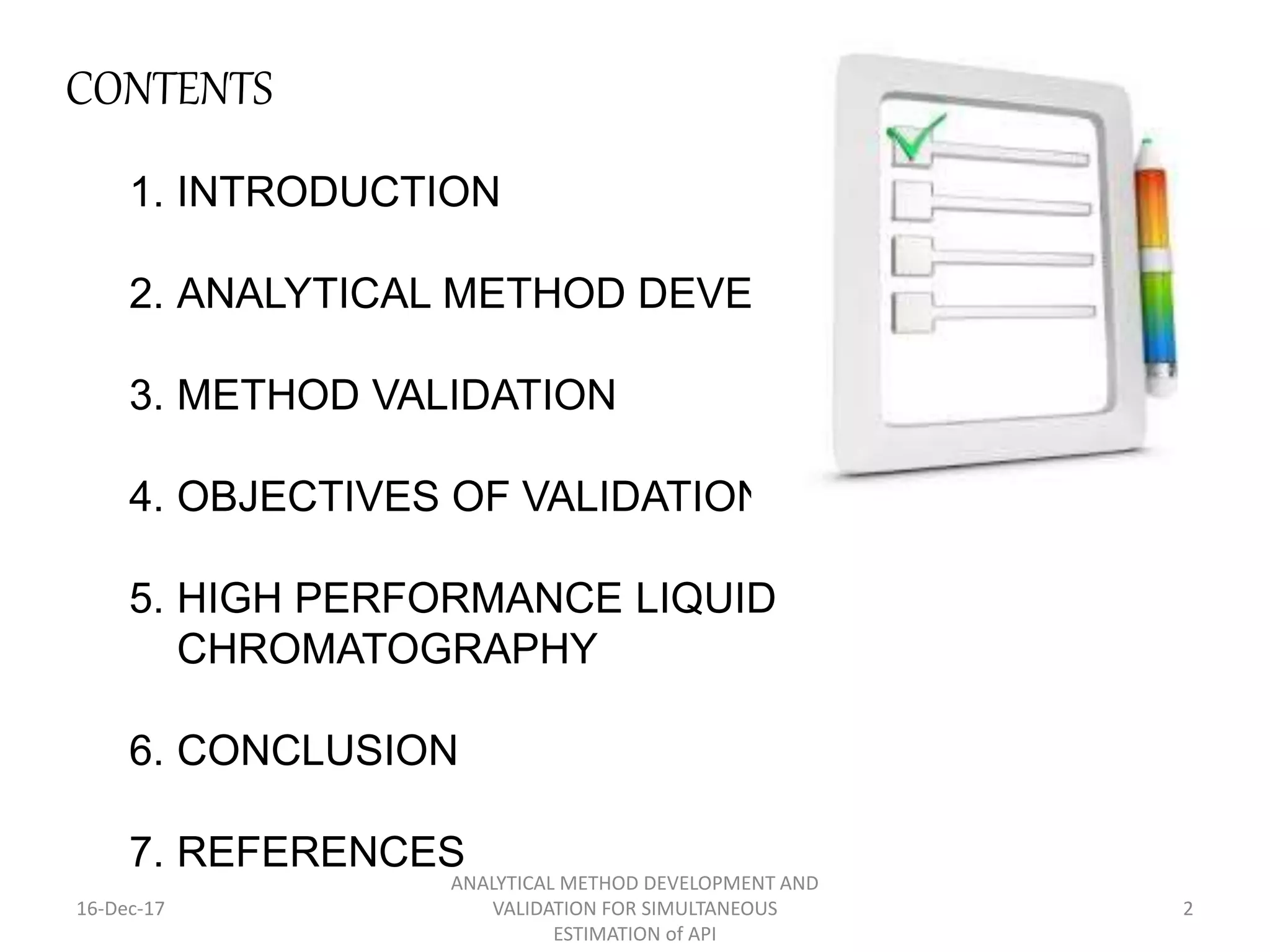 Analytical Method Development And Validation For Simultaneous