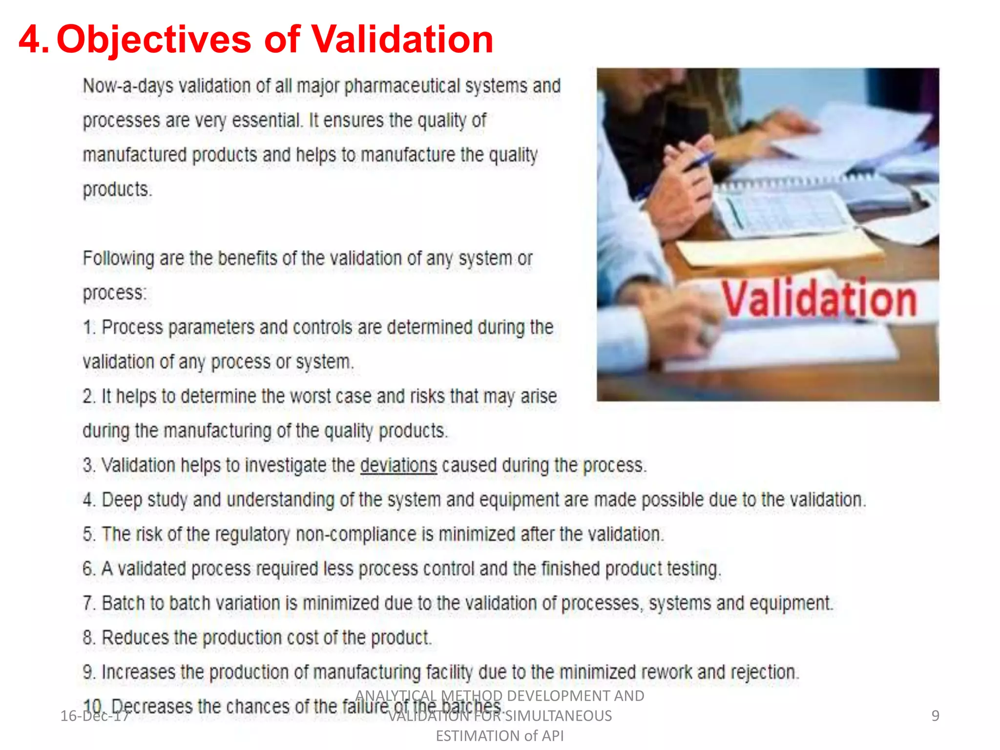 Analytical Method Development And Validation For Simultaneous