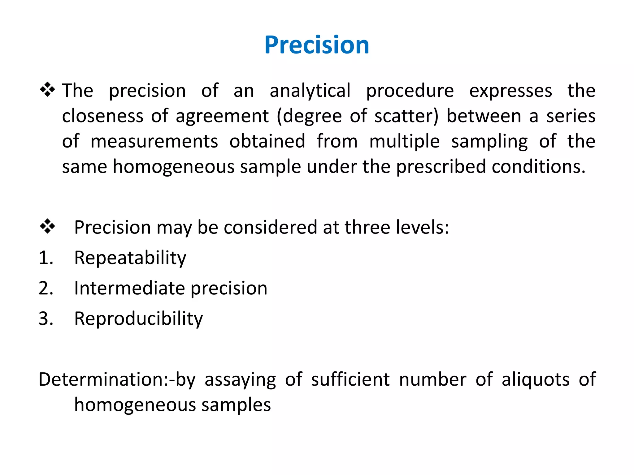Analytical methods validation as per ich & usp | PPT