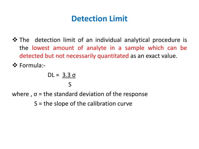 Analytical methods validation as per ich & usp | PPT
