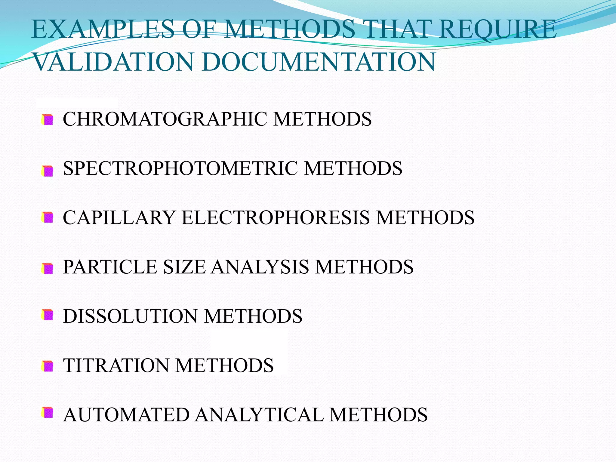 Analytical method validation | PPT