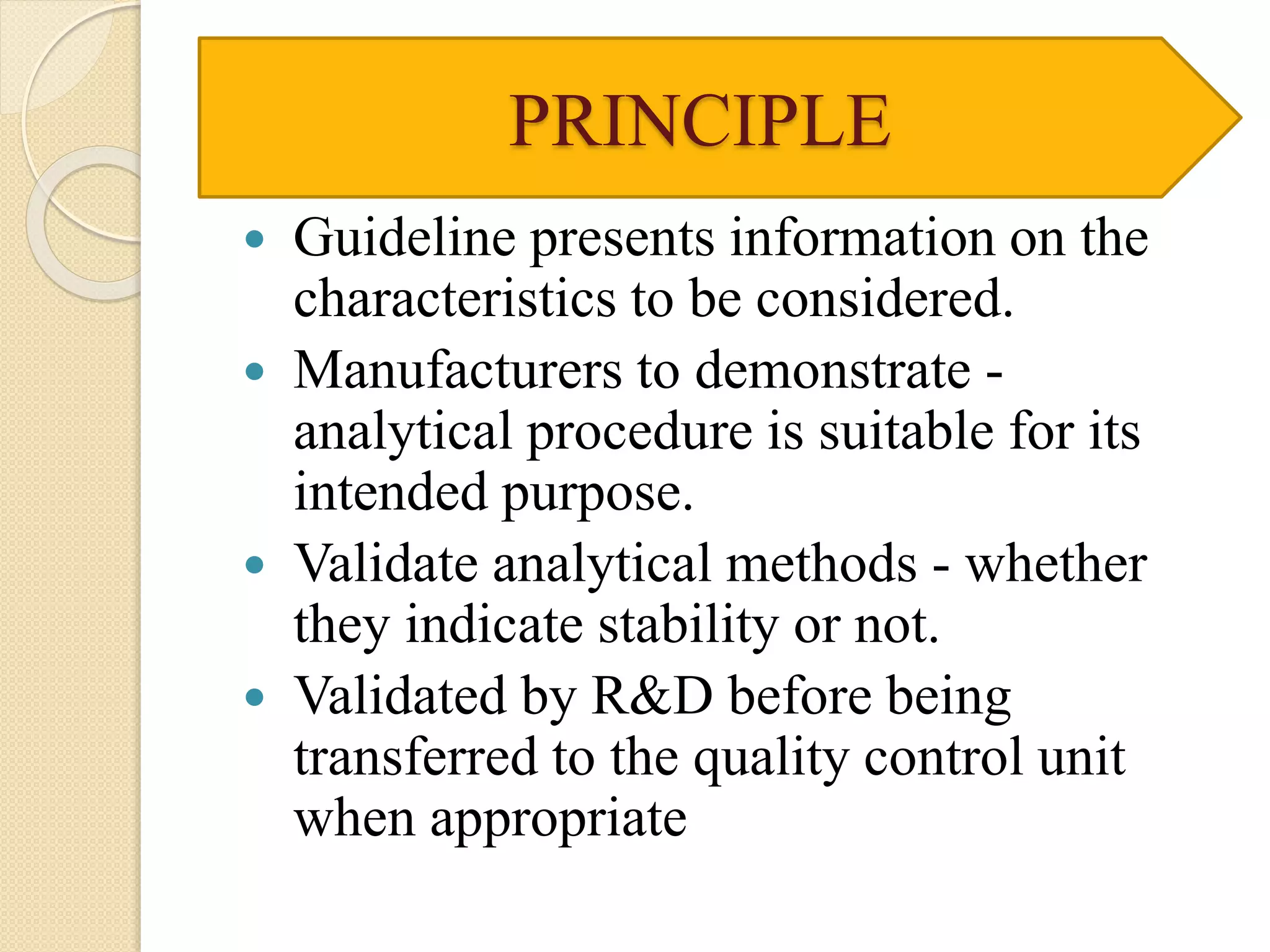 Analytical method validation | PPTX