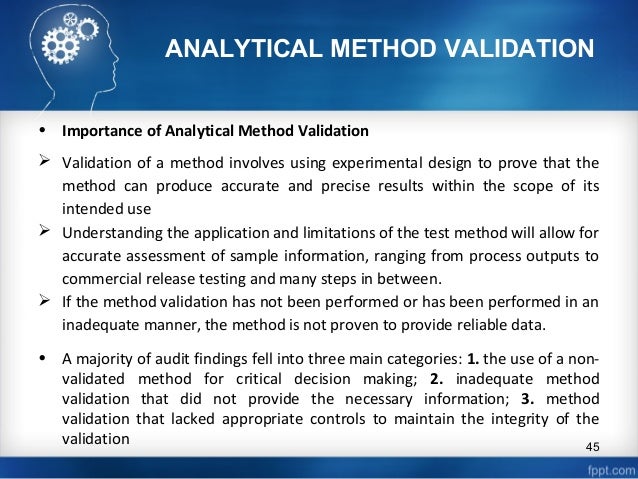 Analytical method- Content, Development, validation, Transfer & Life