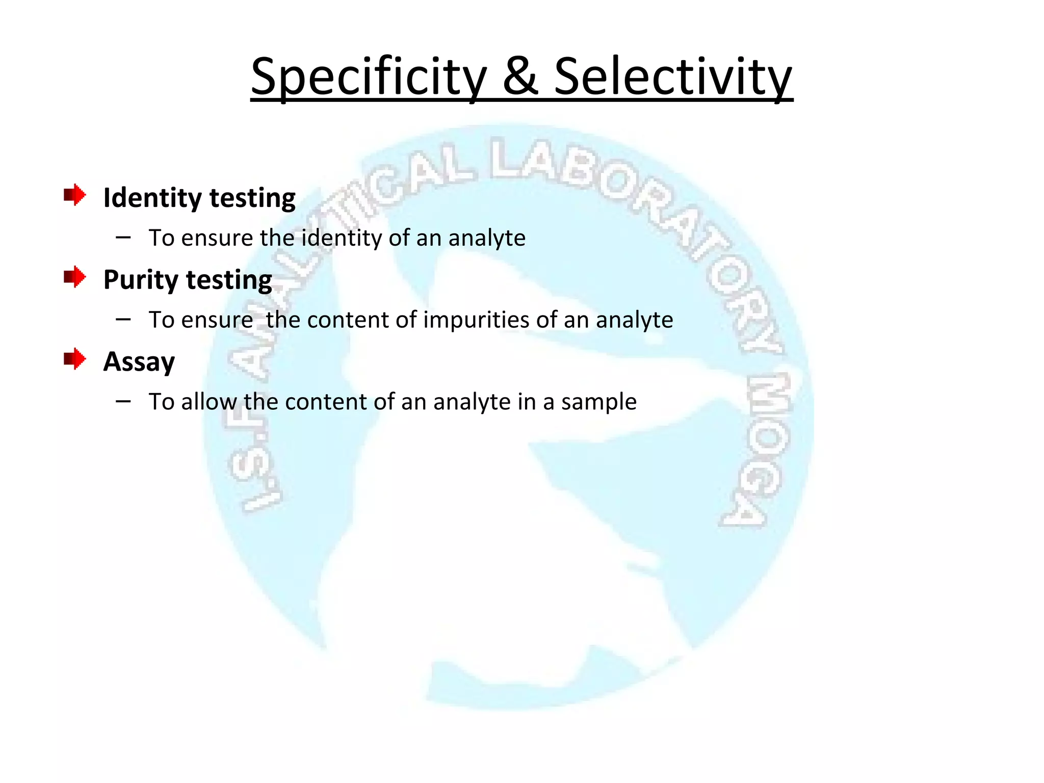 Analytical Method Validation Ppt Chemistry Science