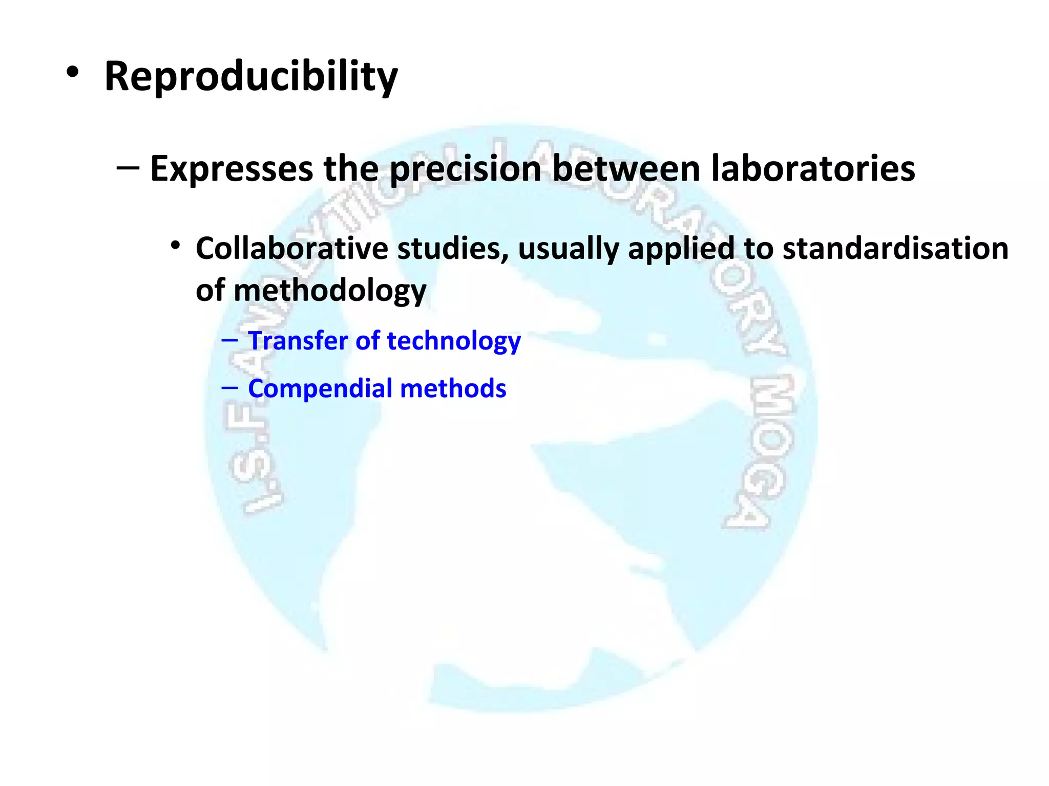 Analytical method validation | PPT