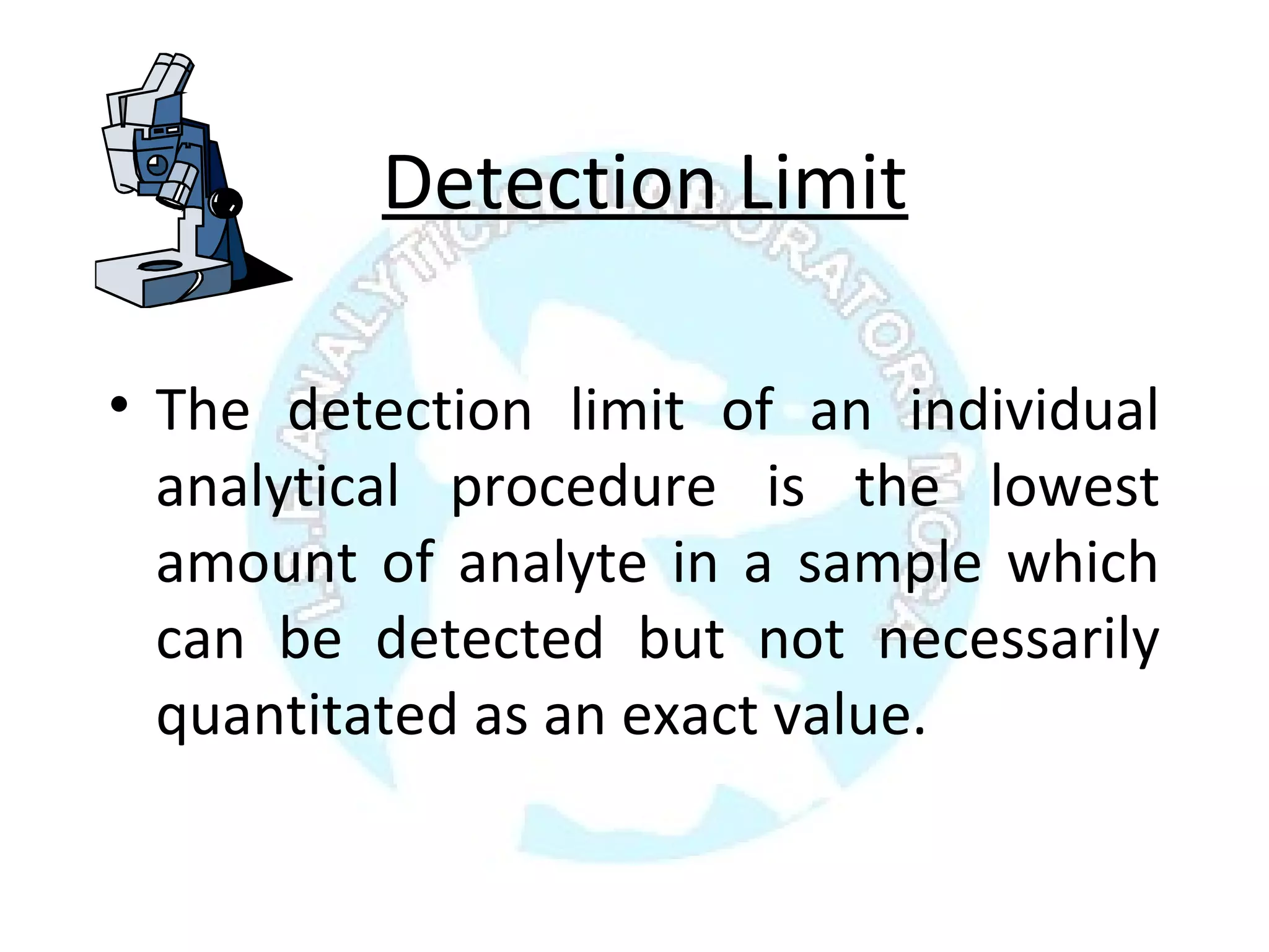 Analytical method validation | PPT