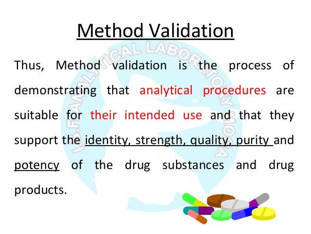 Analytical method validation