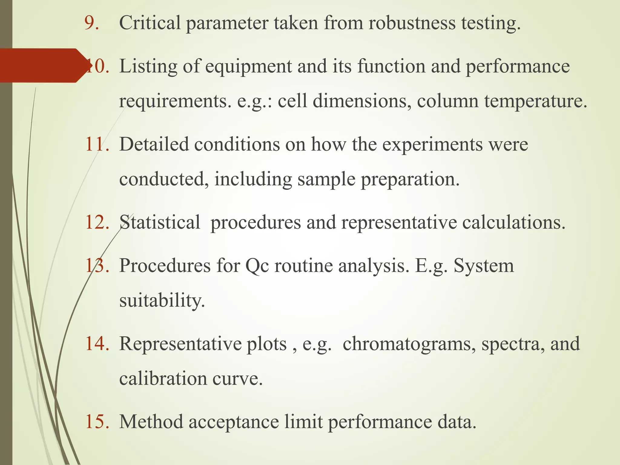 Analytical method validation | PPTX