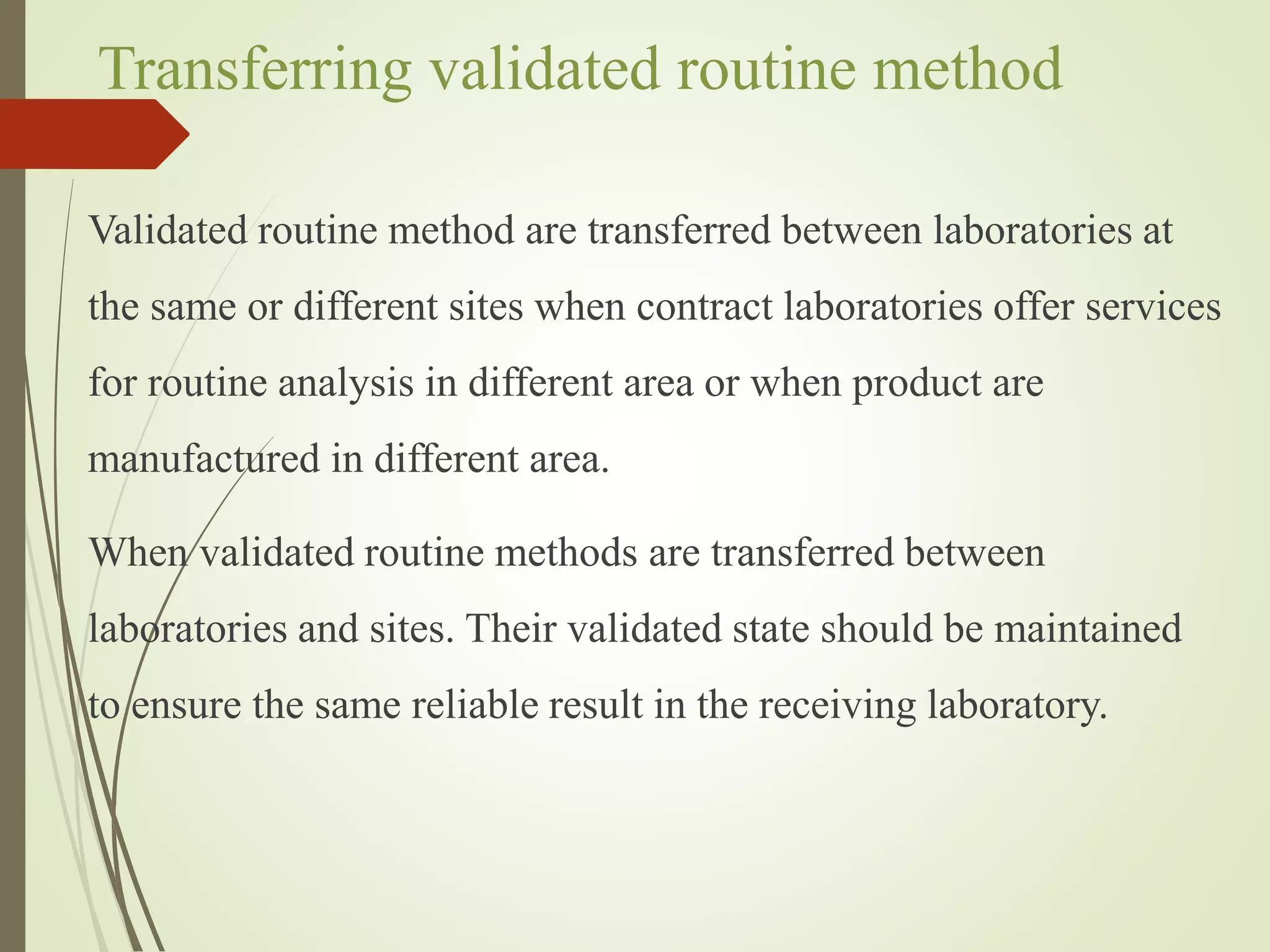 Analytical method validation | PPTX