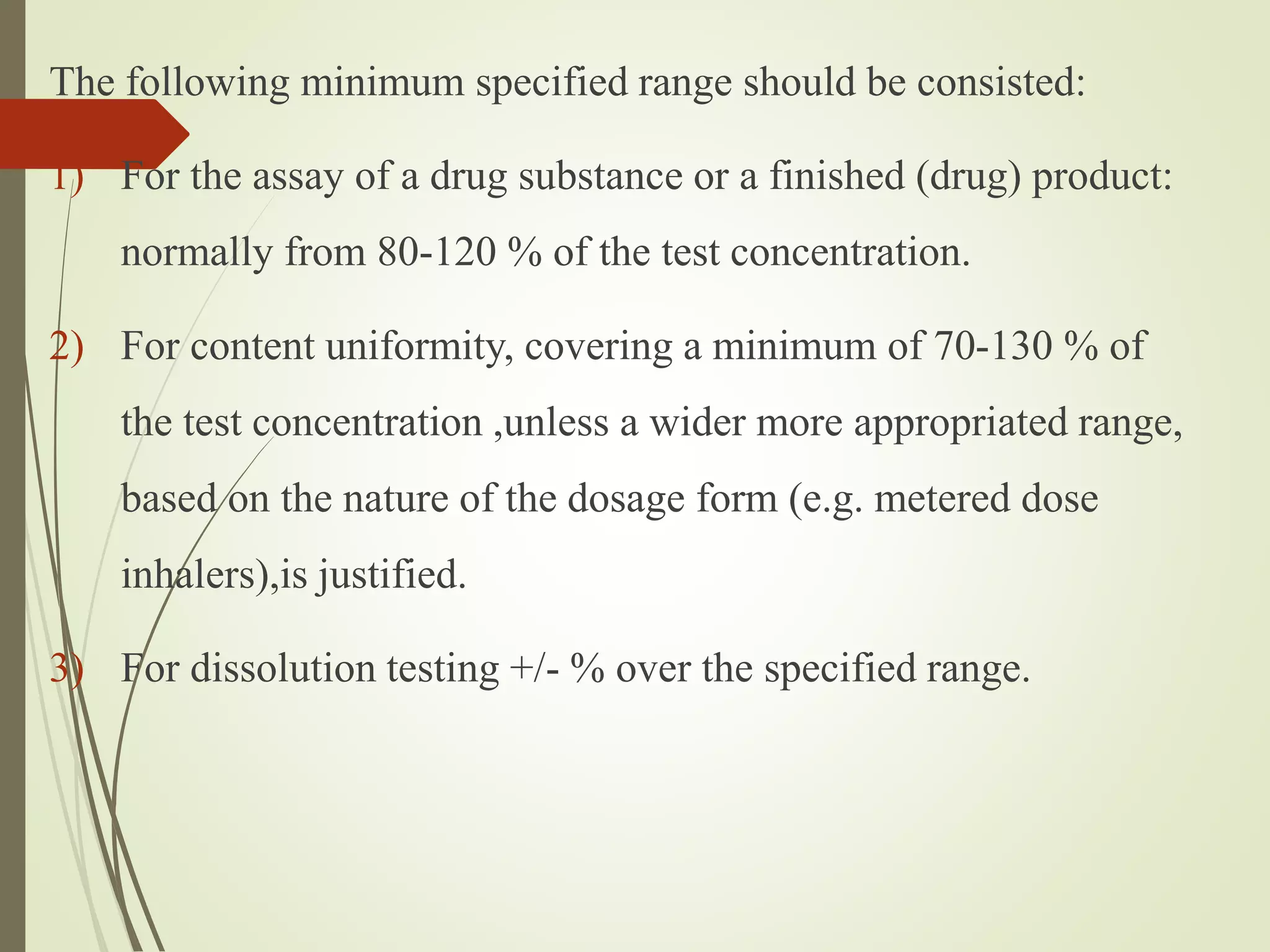 Analytical method validation | PPTX