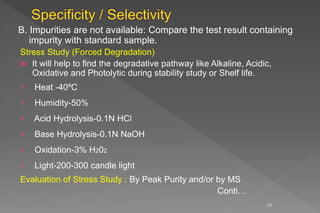 Analytical method validation | PPTX