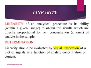Analytical Method Validation.pdf for Bpharm | PDF