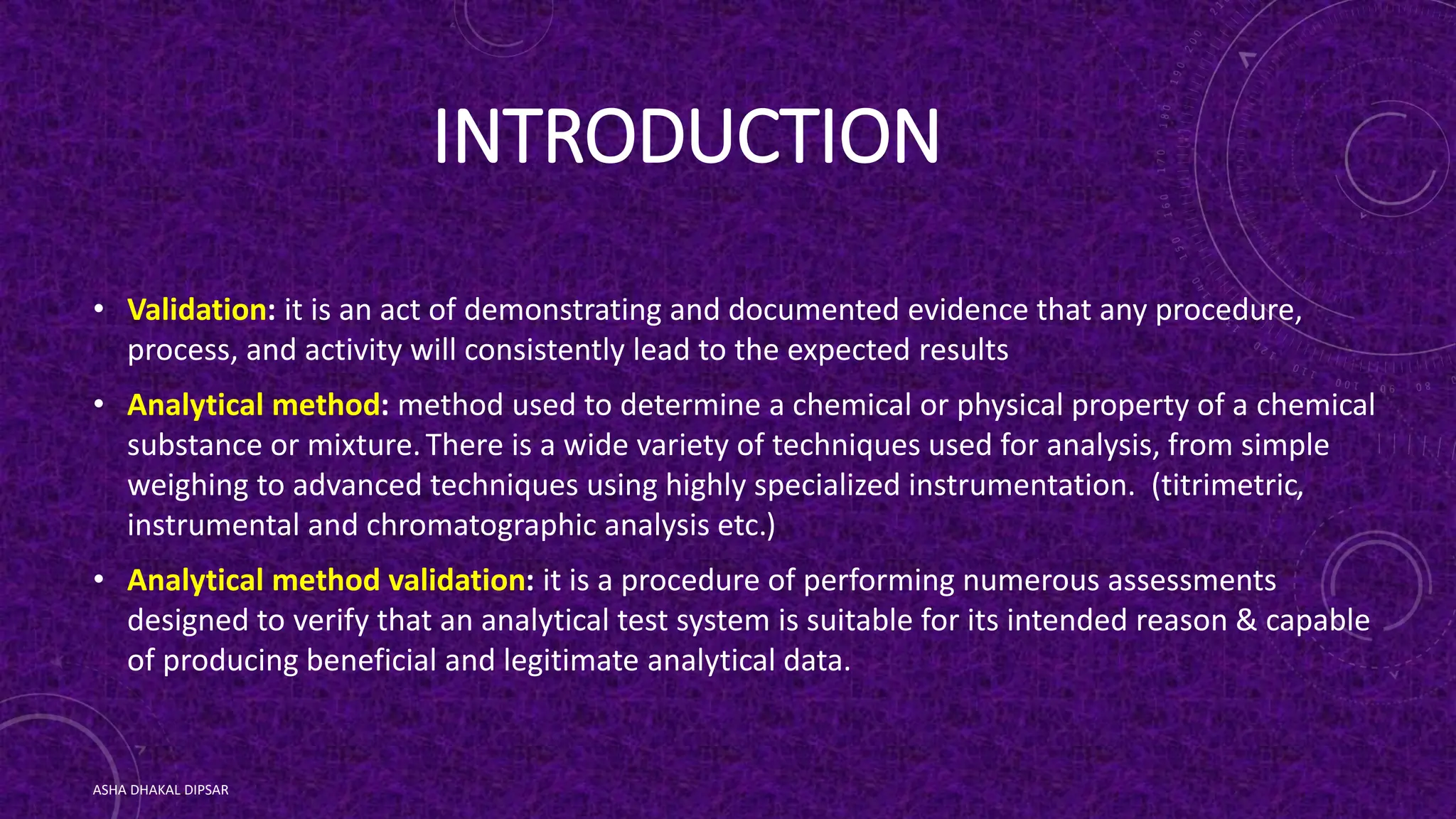 Analytical method validation it is helpful for you all | PPT