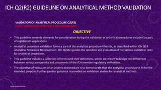 Analytical method validation it is helpful for you all | PDF