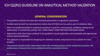 Analytical method validation it is helpful for you all | PDF