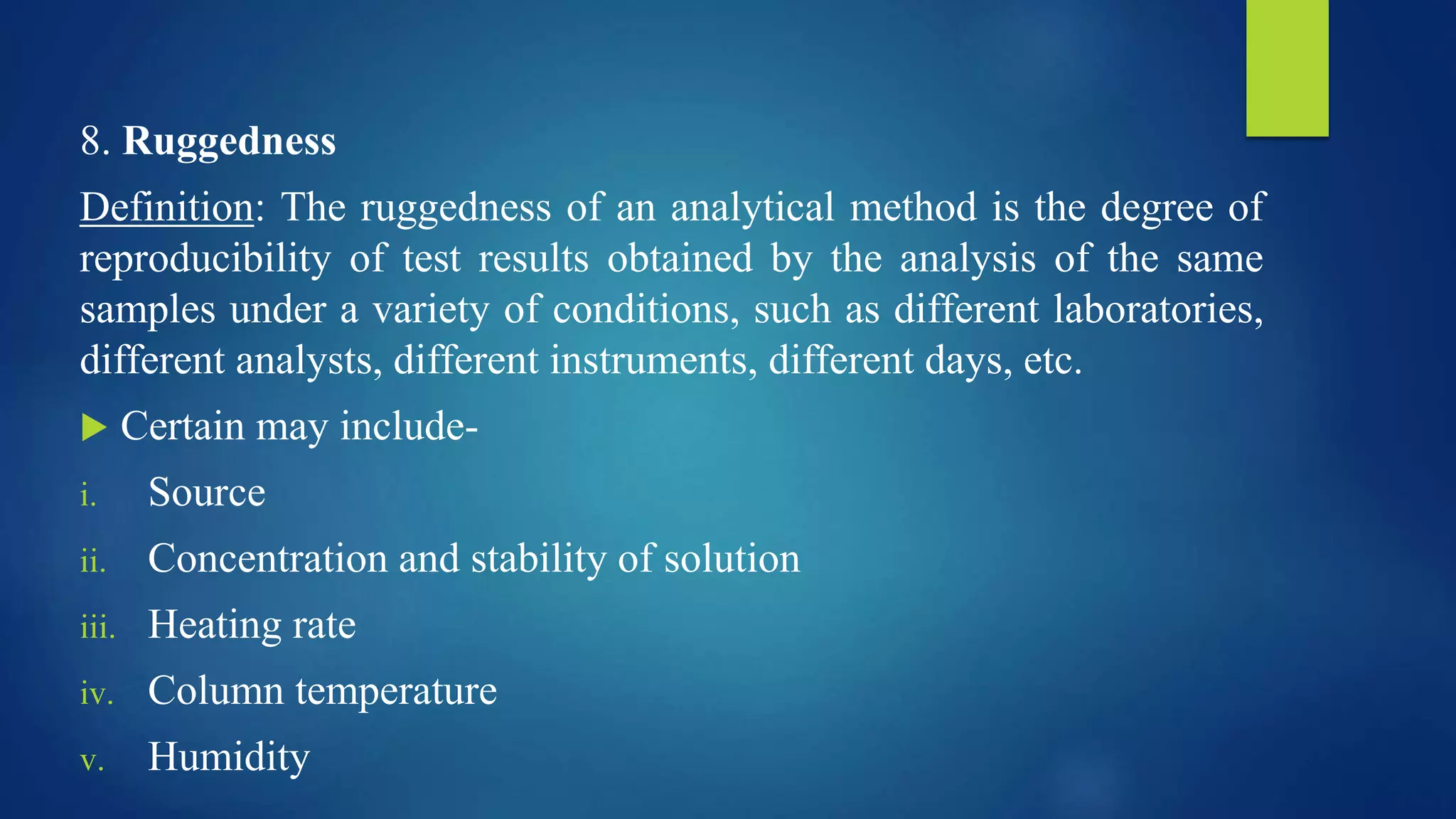 Analytical method validation as per ich and usp | PPTX