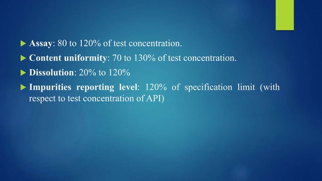 Analytical method validation as per ich and usp | PPT Analytical method validation as per ich and usp | PPT
