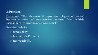 Analytical method validation as per ich and usp | PPT