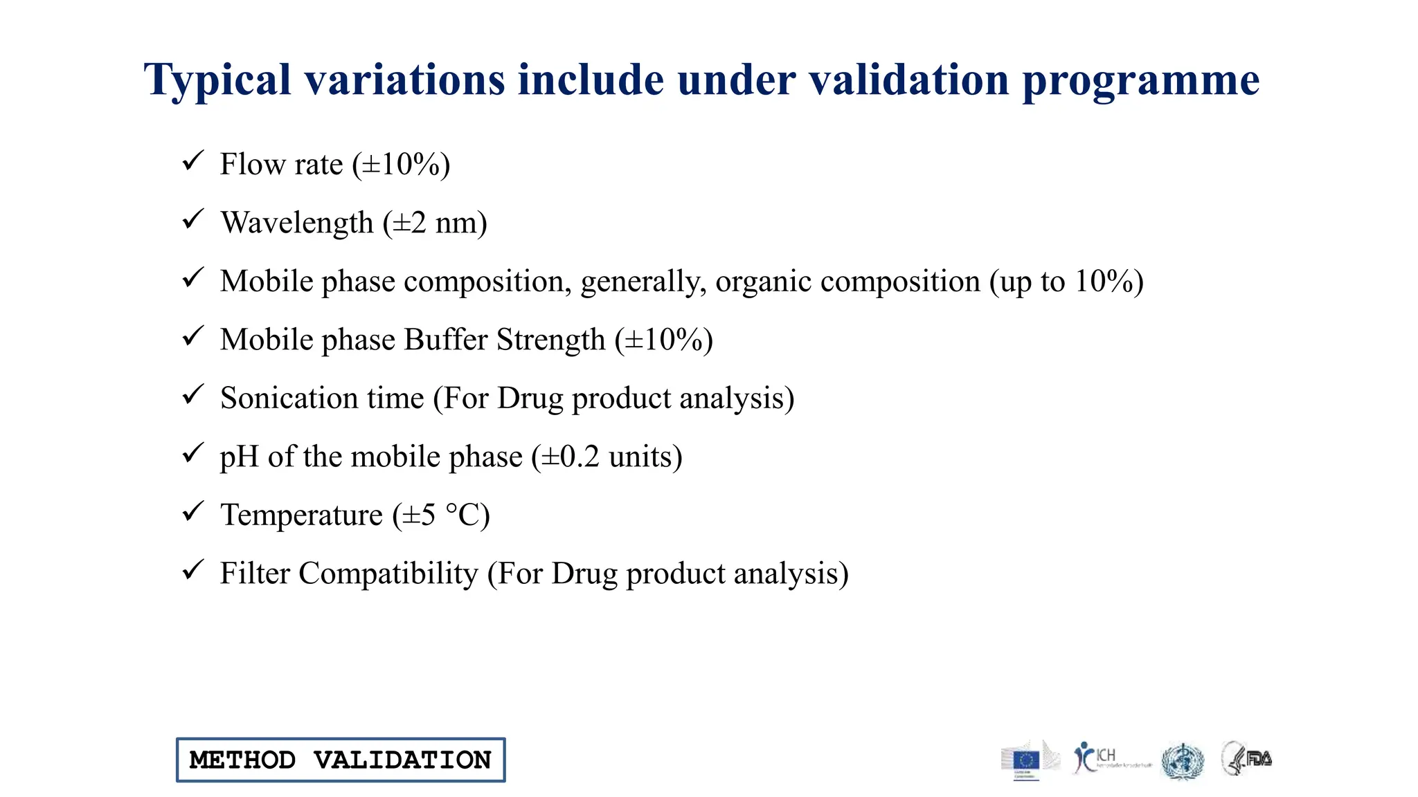 Analytical Method Validations & Detailed Method Validation Parameters ...
