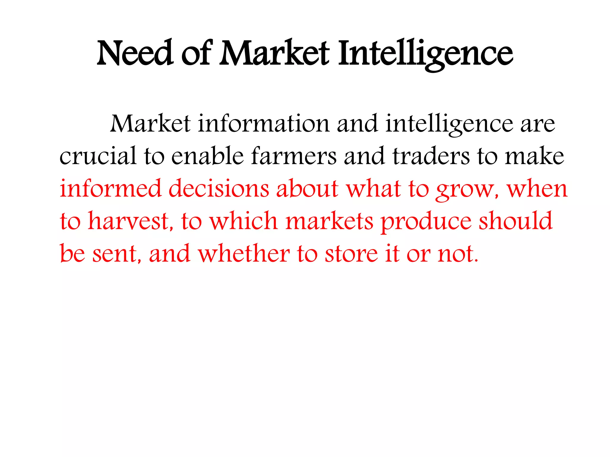 Analytical models used in market intelligence | PPT