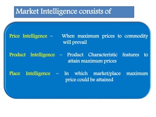 Analytical models used in market intelligence | PPT
