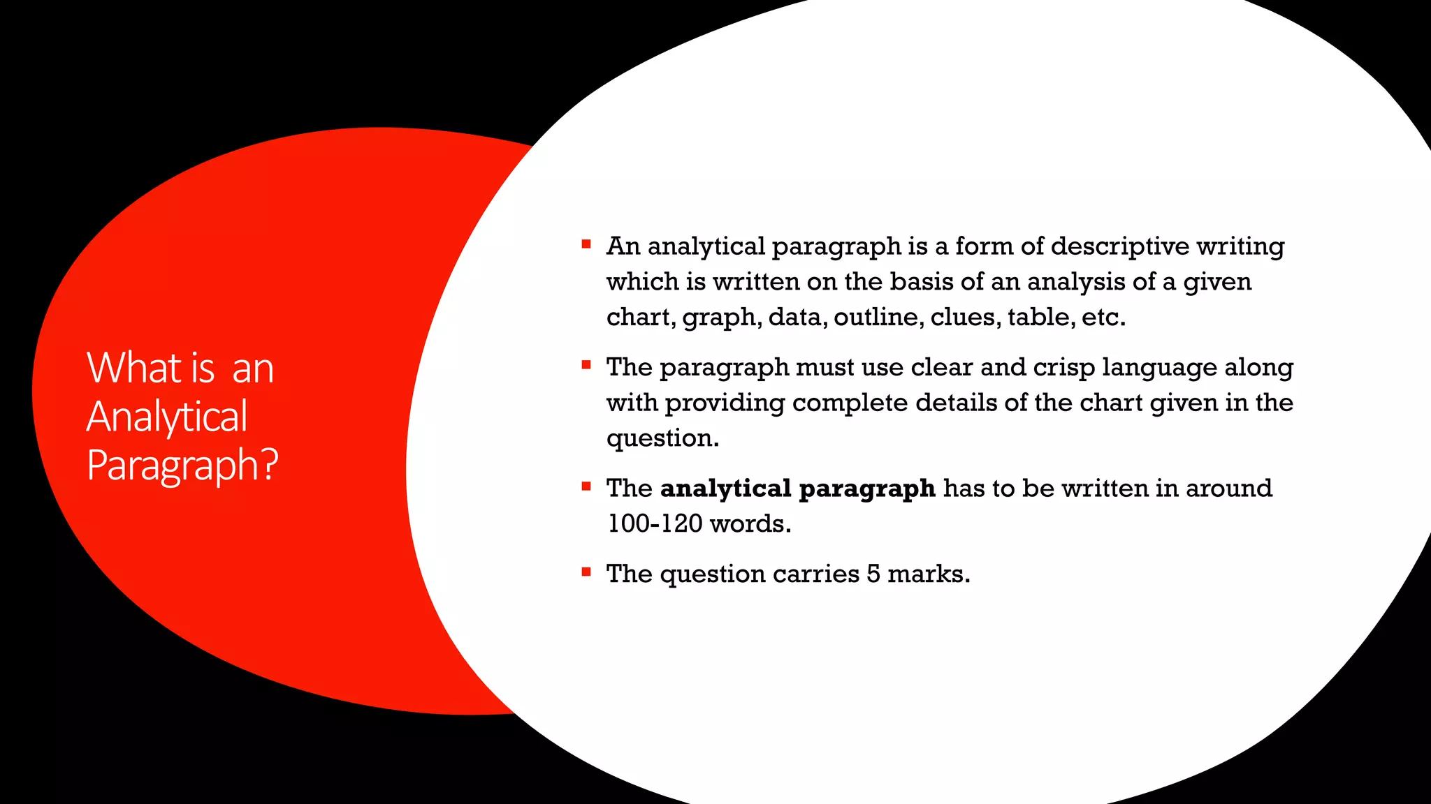 Analytical paragraph Writing | PDF