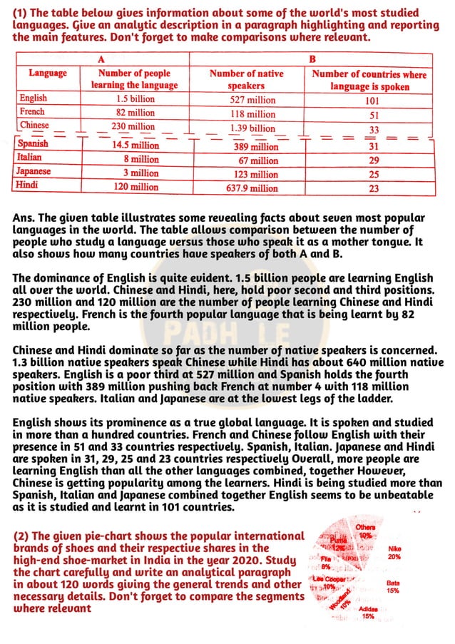 Analytical Paragraph Pdf