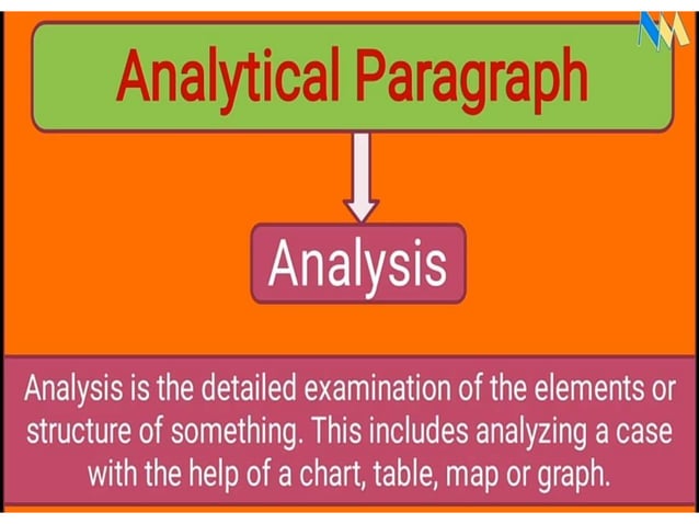 analytical paragraph.pptx for education prepase | PPT