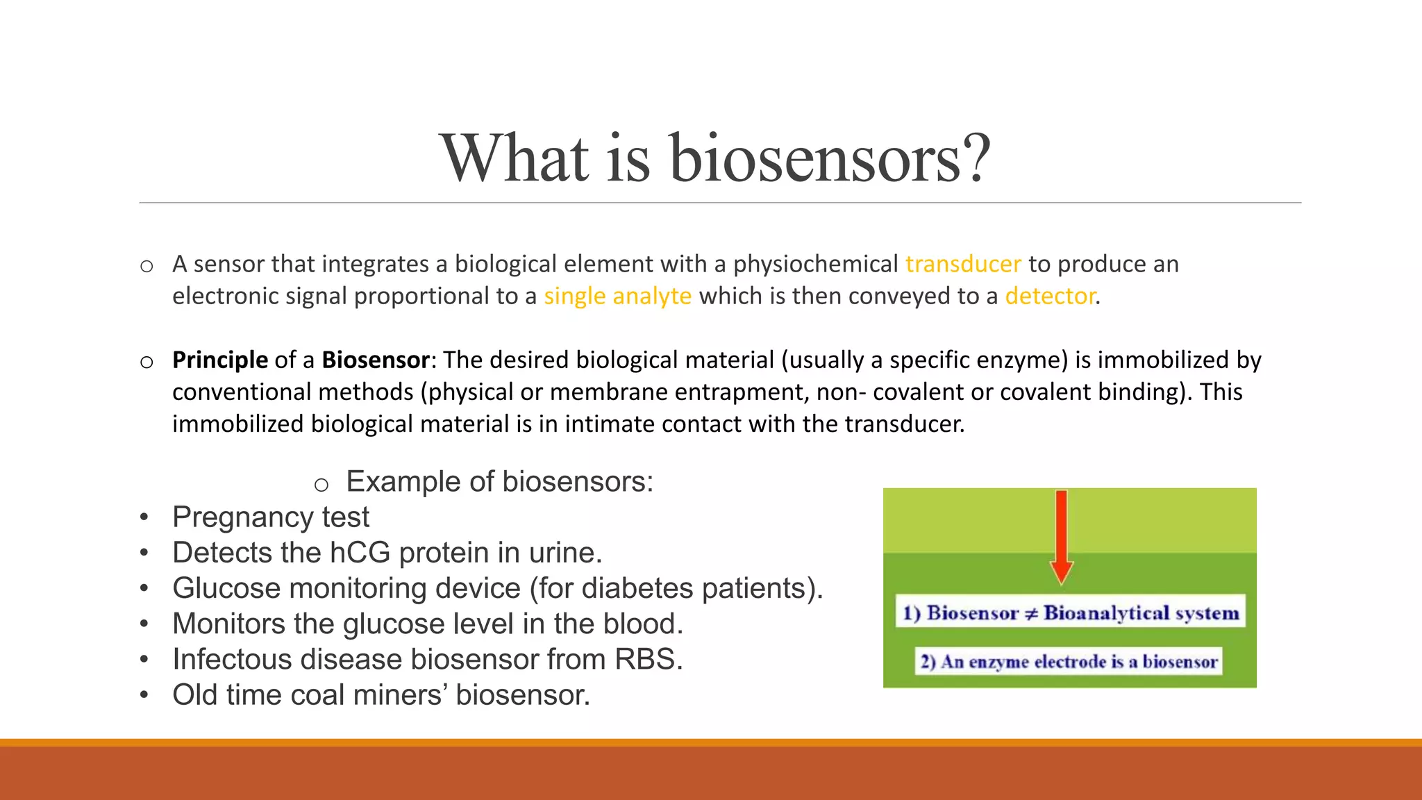 molecular selective electrode system and biosensors | PPT