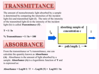 Spectrophotometry | PPTX
