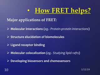 FRET, FRAP, TIFR MICROSCOPY | PPTX