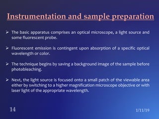 FRET, FRAP, TIFR MICROSCOPY | PPTX