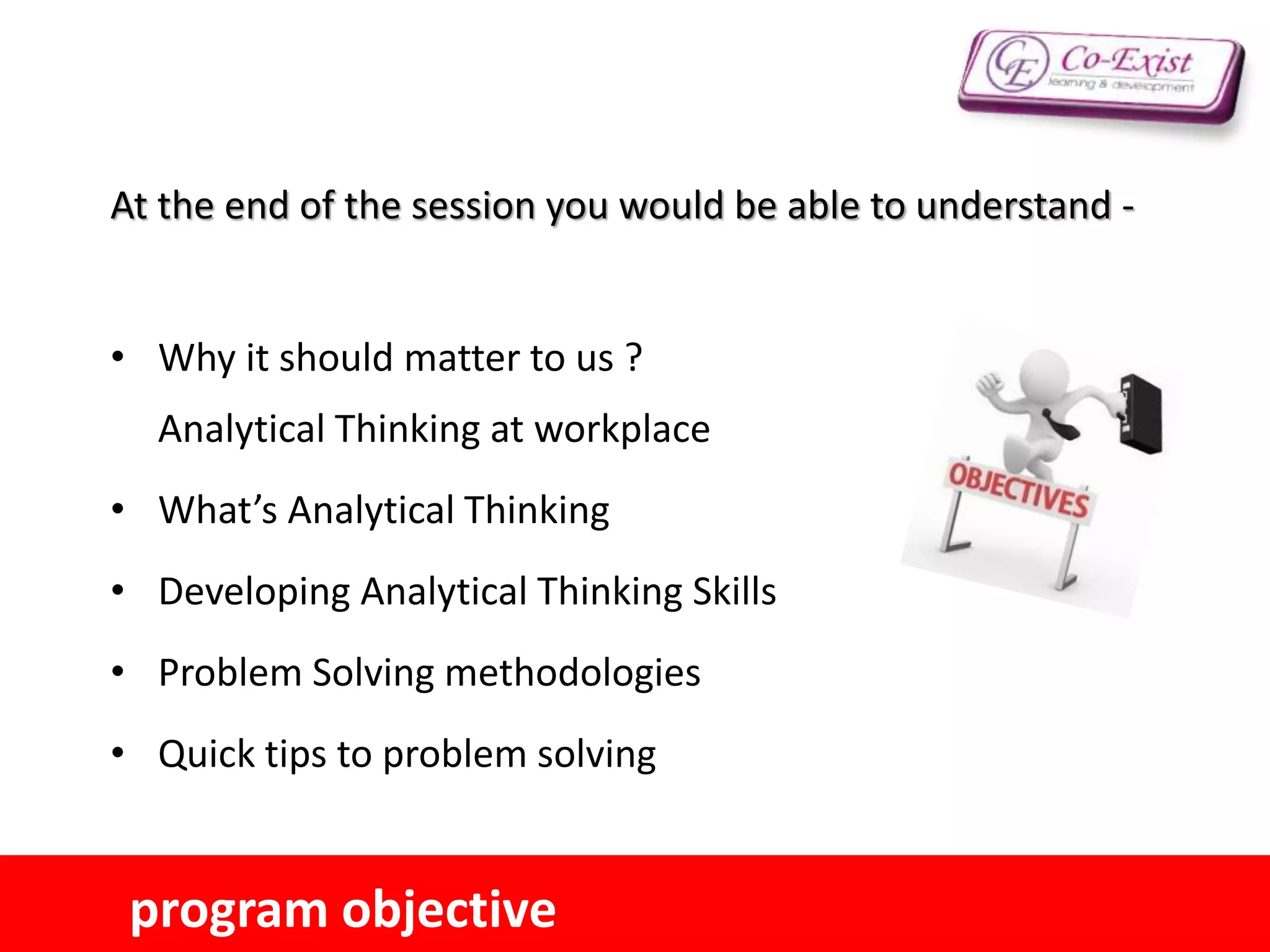 Analytical Skill & Problem Solving | PPSX
