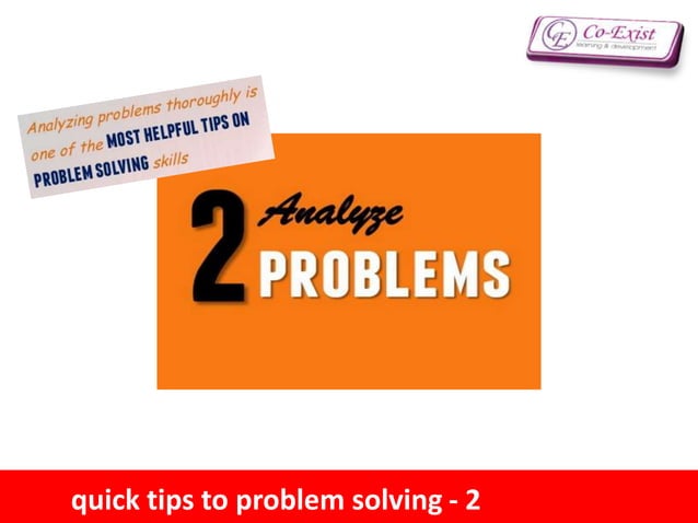 Analytical Skill & Problem Solving | PPSX
