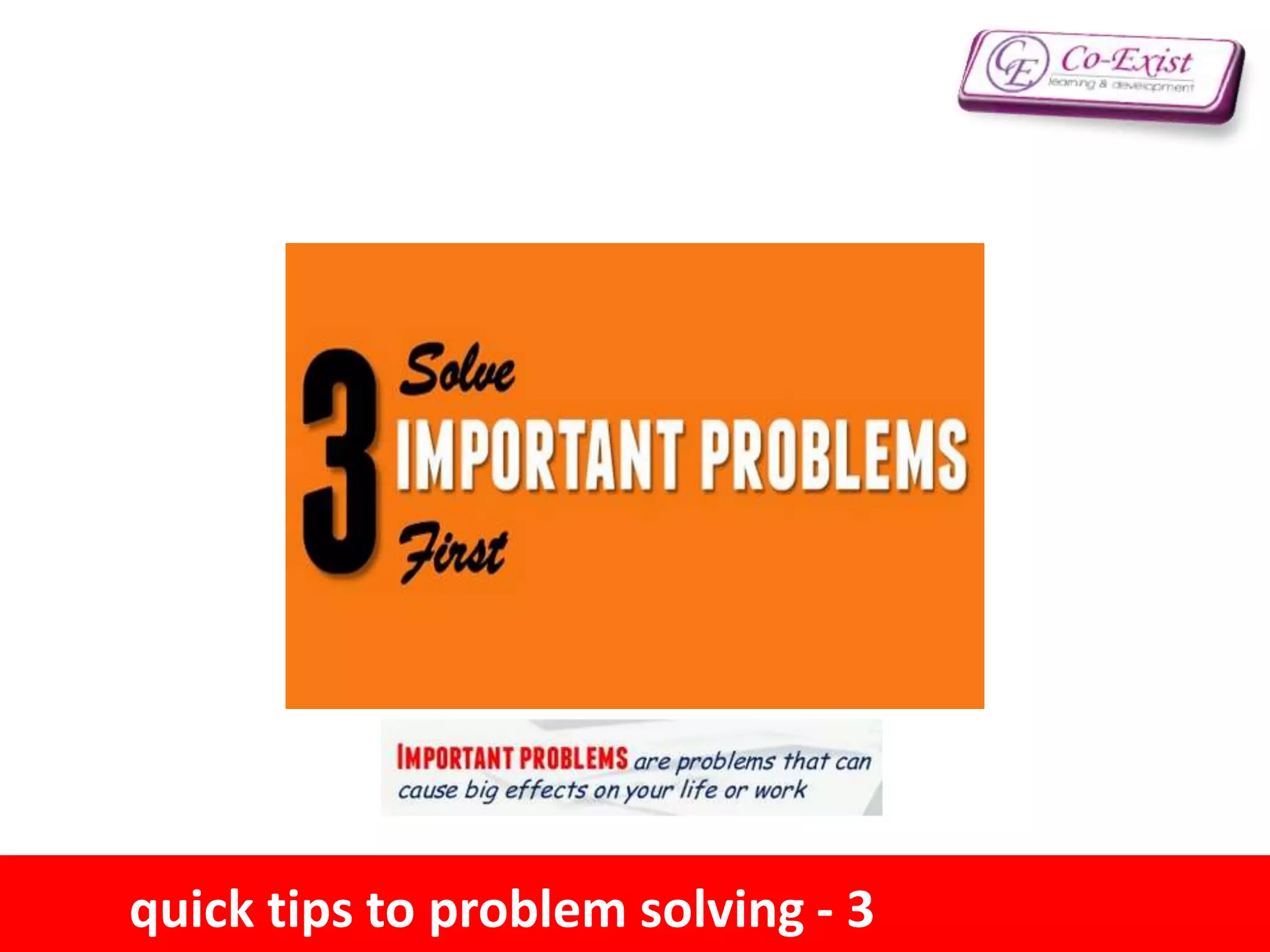 Analytical problem solving | PPSX
