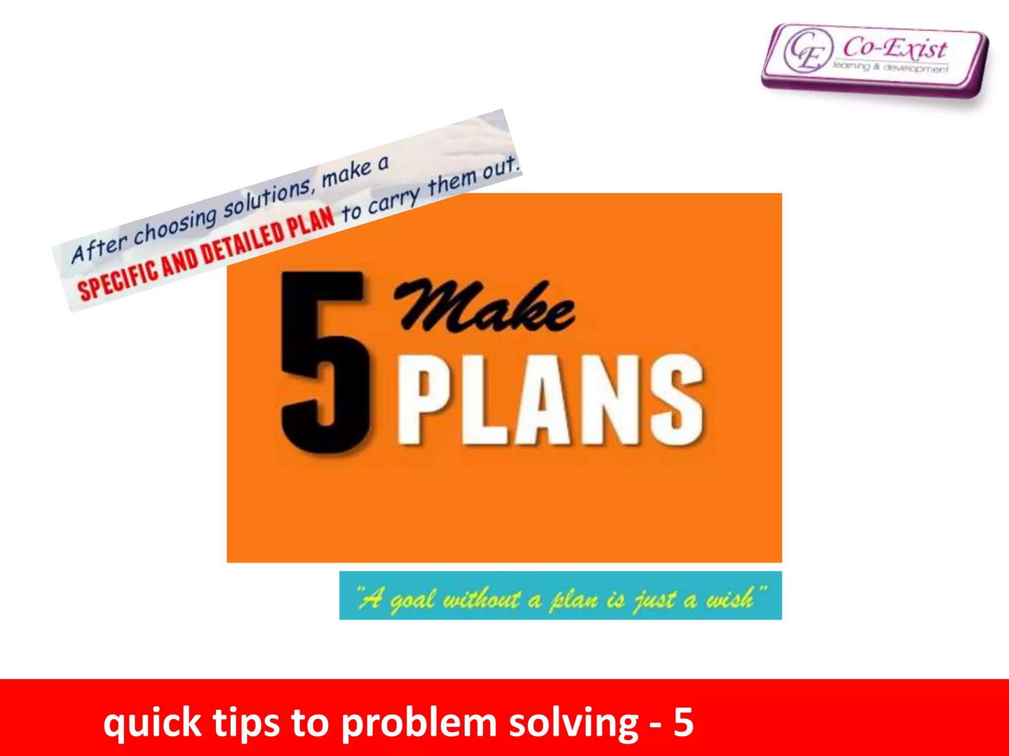 Analytical problem solving | PPSX