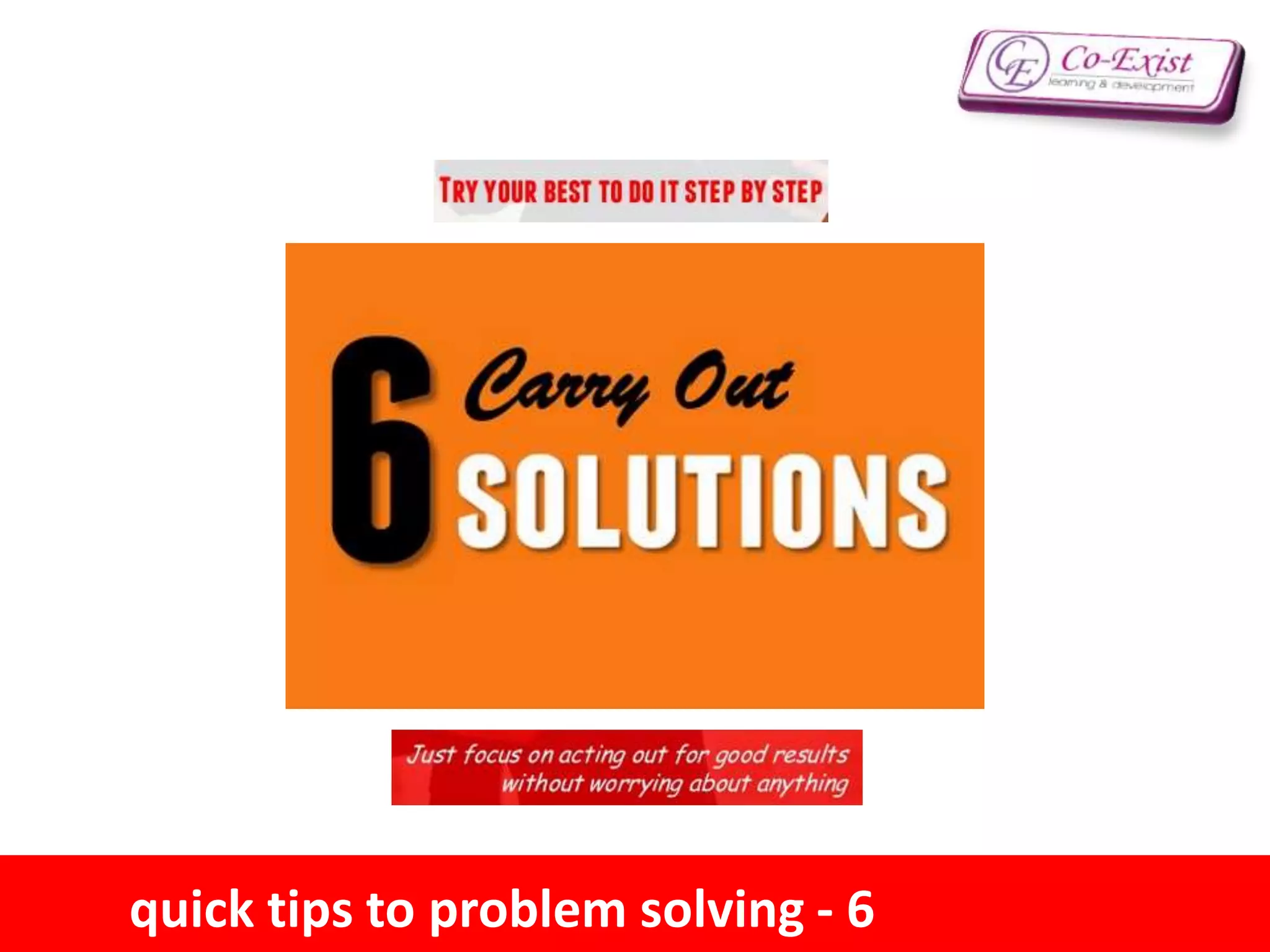 Analytical problem solving | PPSX