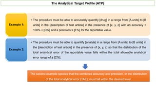 Analytical procedures life cycle management | PPTX