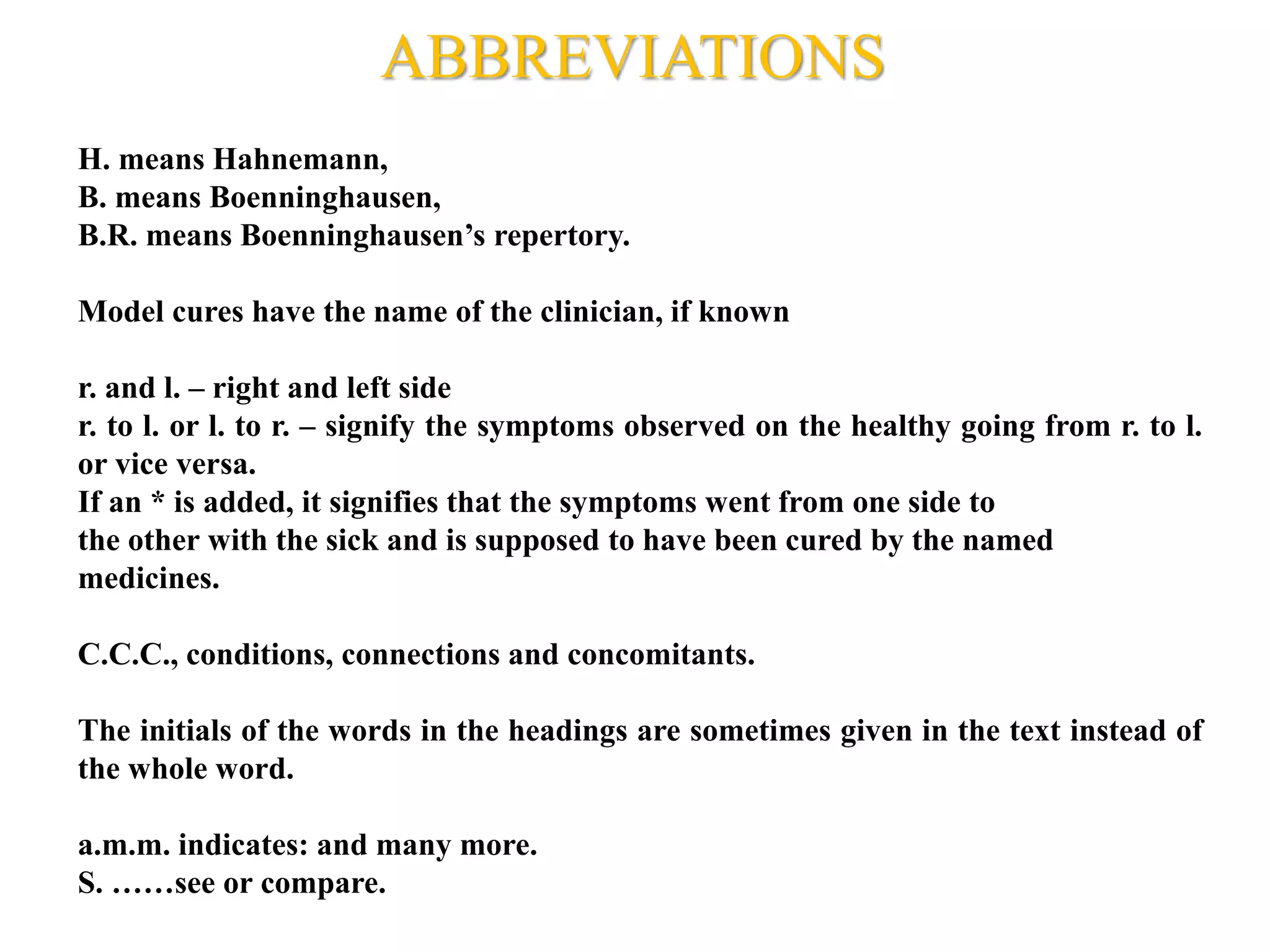 ANALYTICAL REPERTORY OF THE SYMPTOMS OF THE MIND | PPTX