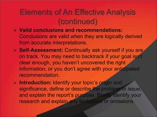 analytical report.ppt.department of civi | PPT