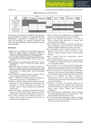 Analytical Review On The Stakeholders Perceptions About IPv6 Readiness And Their Implications To ...