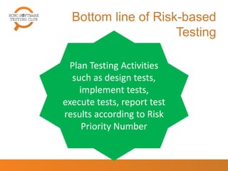 Analytical Risk-based and Specification-based Testing - Bui Duy Tam | PPT