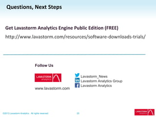 Analytical Skills Tools and Attitudes 2013 Survey lavastorm analytics | PDF