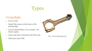 Analytical study of connecting rods | PPT
