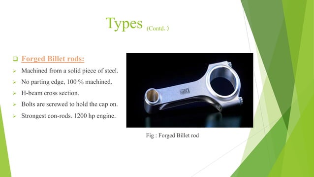 Analytical study of connecting rods | PPT