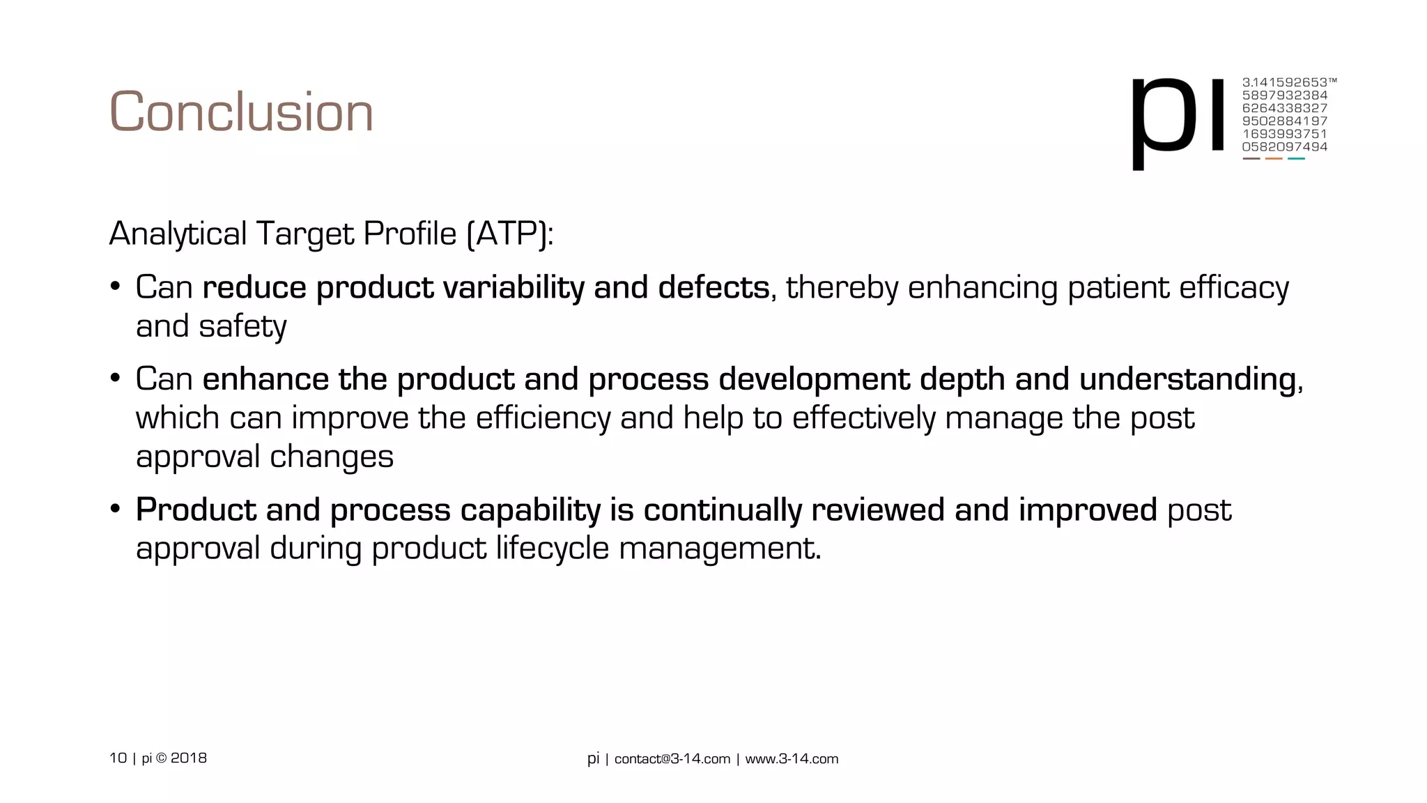 Analytical Target Profile (ATP) - Structure and Application Throughout ...